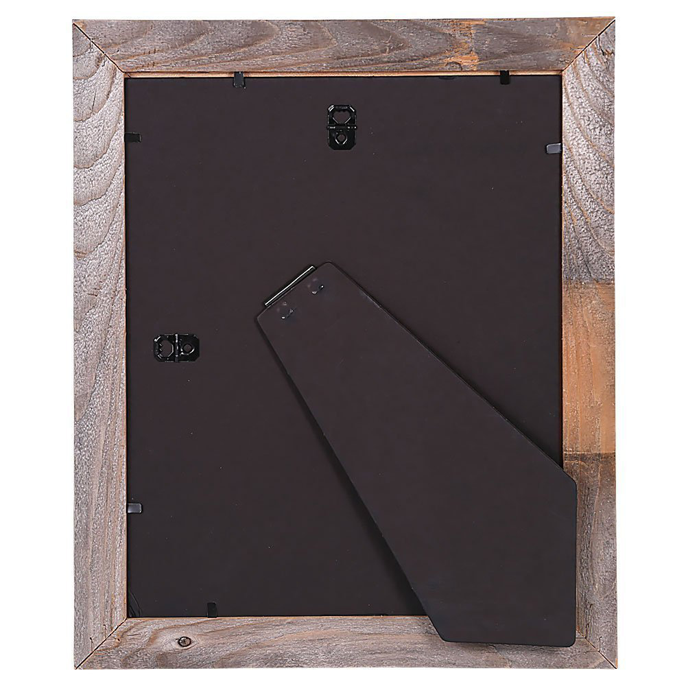 BarnwoodUSA Rustic 100% Reclaimed Wood Weathered Picture Frame ...