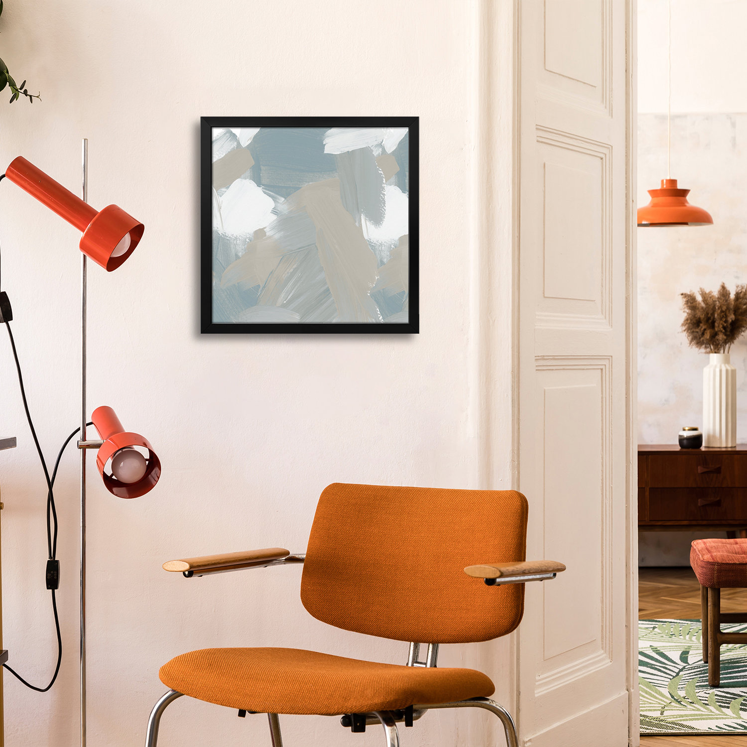 Wrought Studio Miami Abstract Grey I - Wall Art Print - Gallery Poster ...