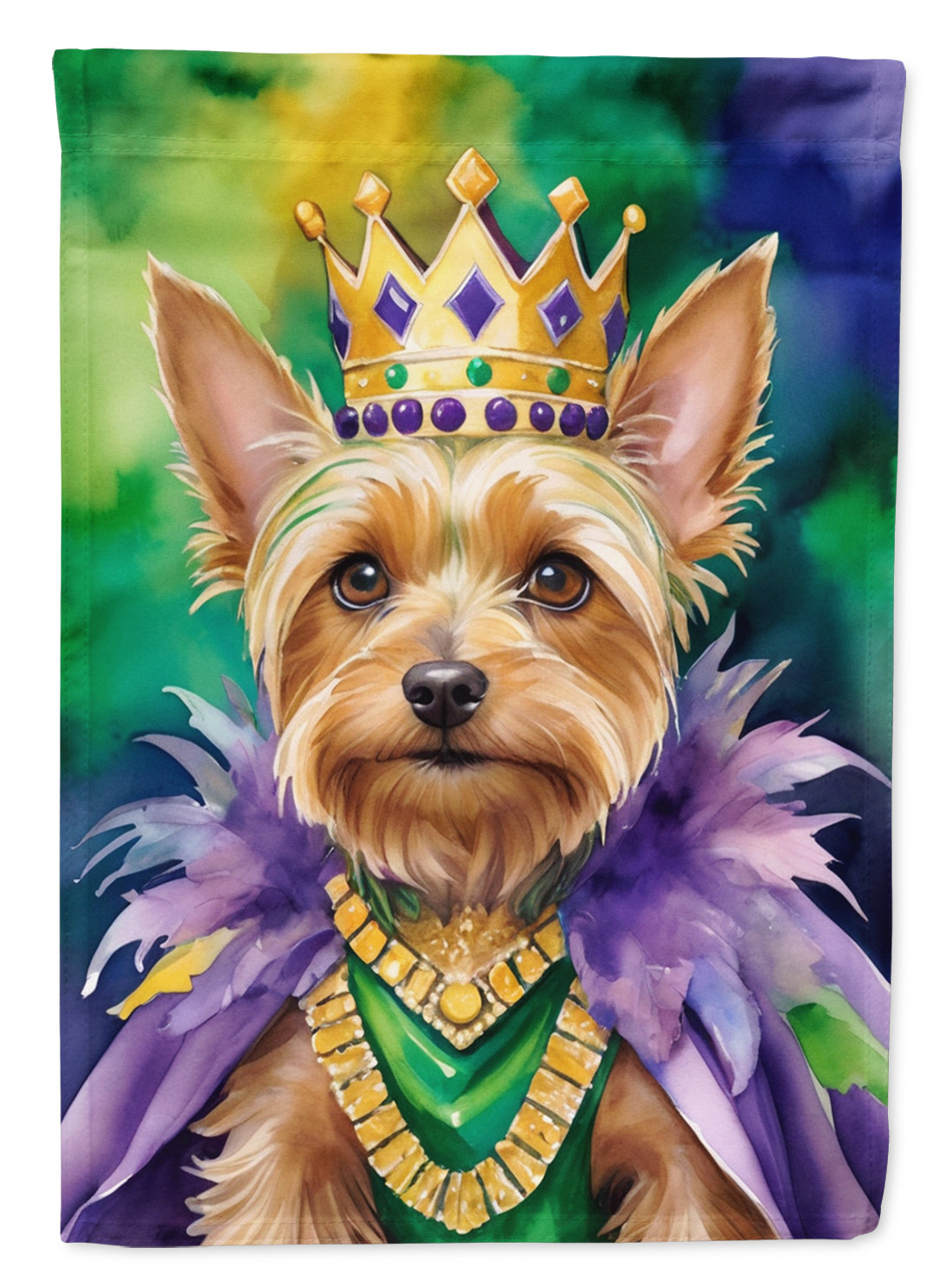 Caroline's Treasures Double Sided 40'' H x 28'' W Polyester Mardi Gras ...