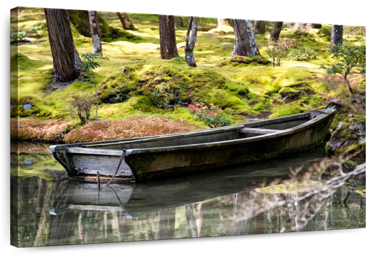 Ebern Designs Mehar Old Japanese Boat | Wayfair