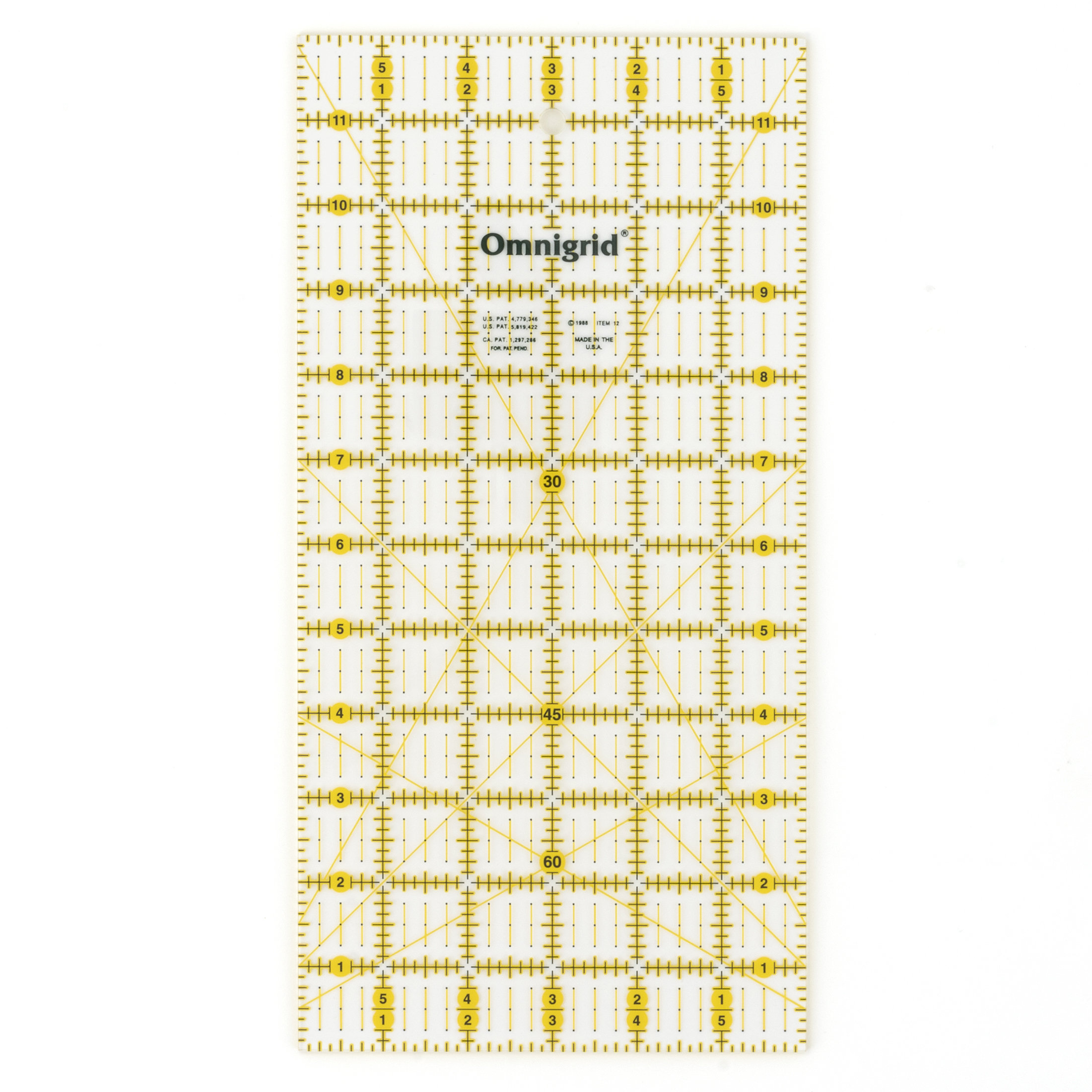 Omnigrid 6" x 12" Rectangle Quilting and Sewing Ruler - Wayfair Canada