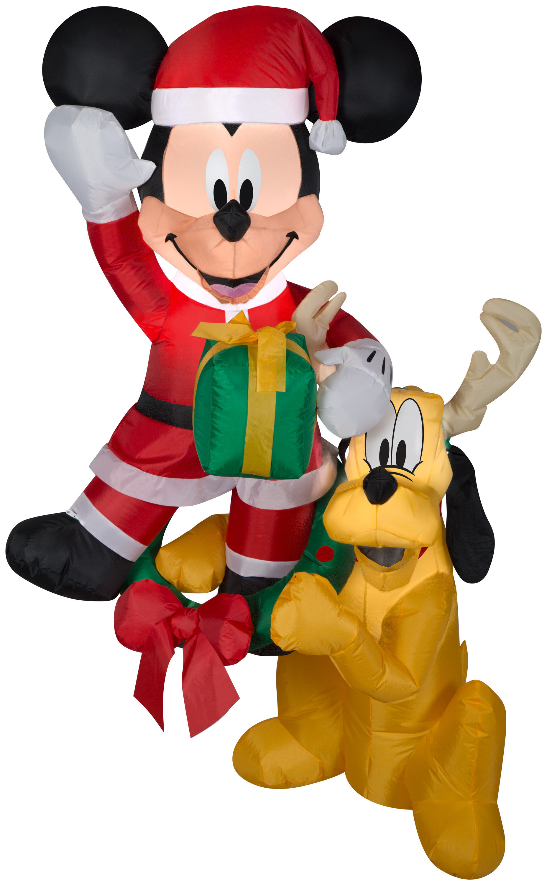 Gemmy Industries Airblown-Hanging Mickey And Pluto-Disney Inflatable ...