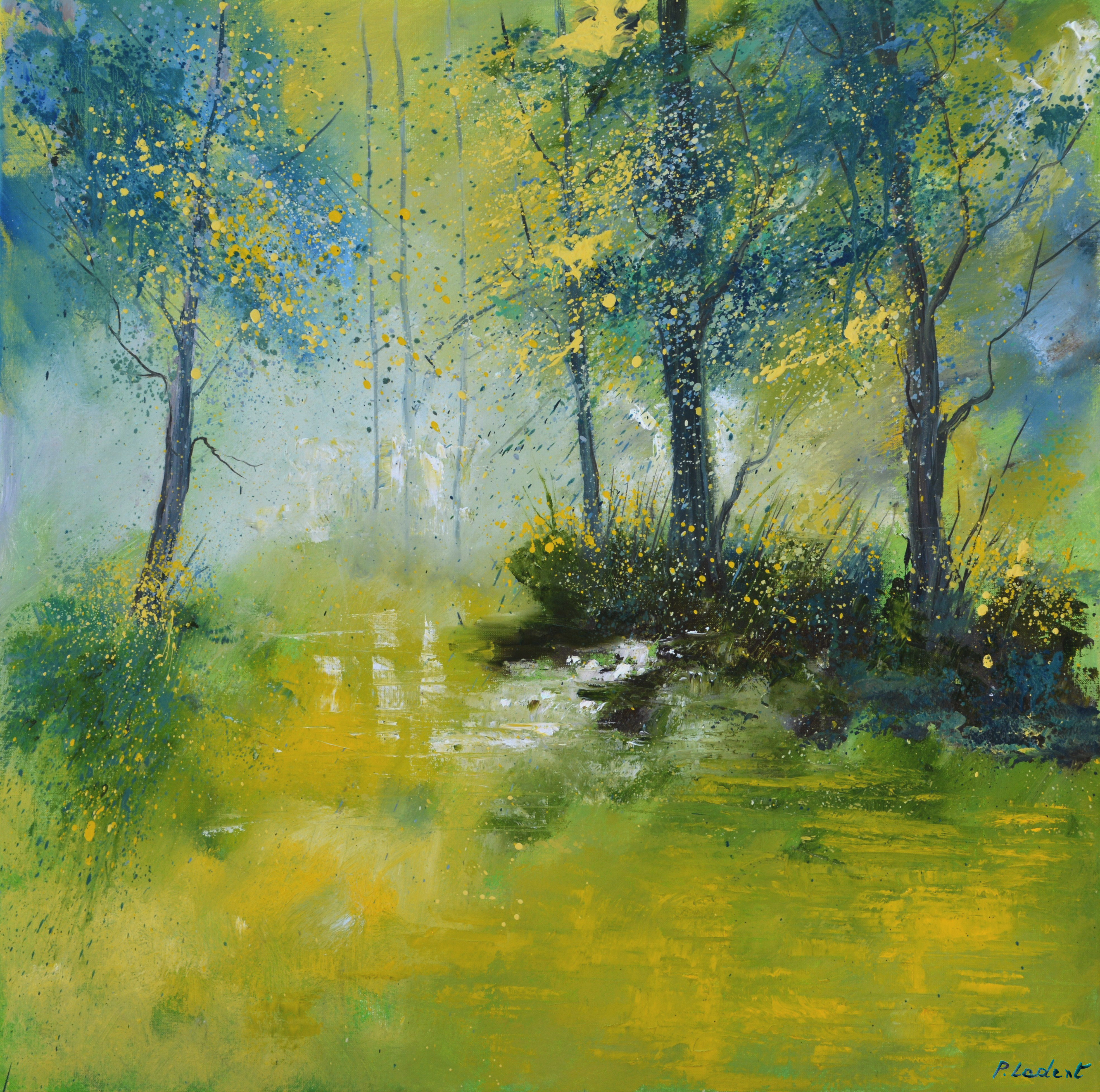 Made & Curated Pond In A Wood By Pol Ledent | Wayfair