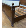 Leighton Hall Furniture Louis Xvi Solid Wood Panel Bed | Wayfair