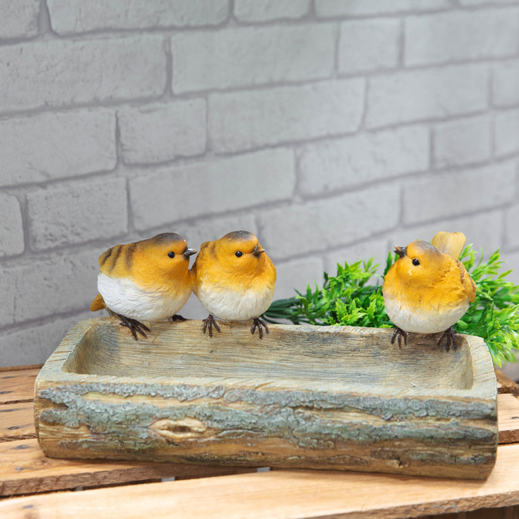 Alpen Home Bonifacio Resin Sundial Birdbath | Wayfair.co.uk