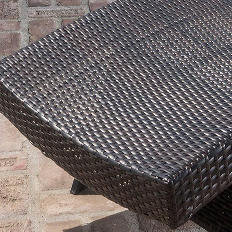 Red Barrel Studio® Veachel Outdoor Wicker Chaise Lounge | Wayfair