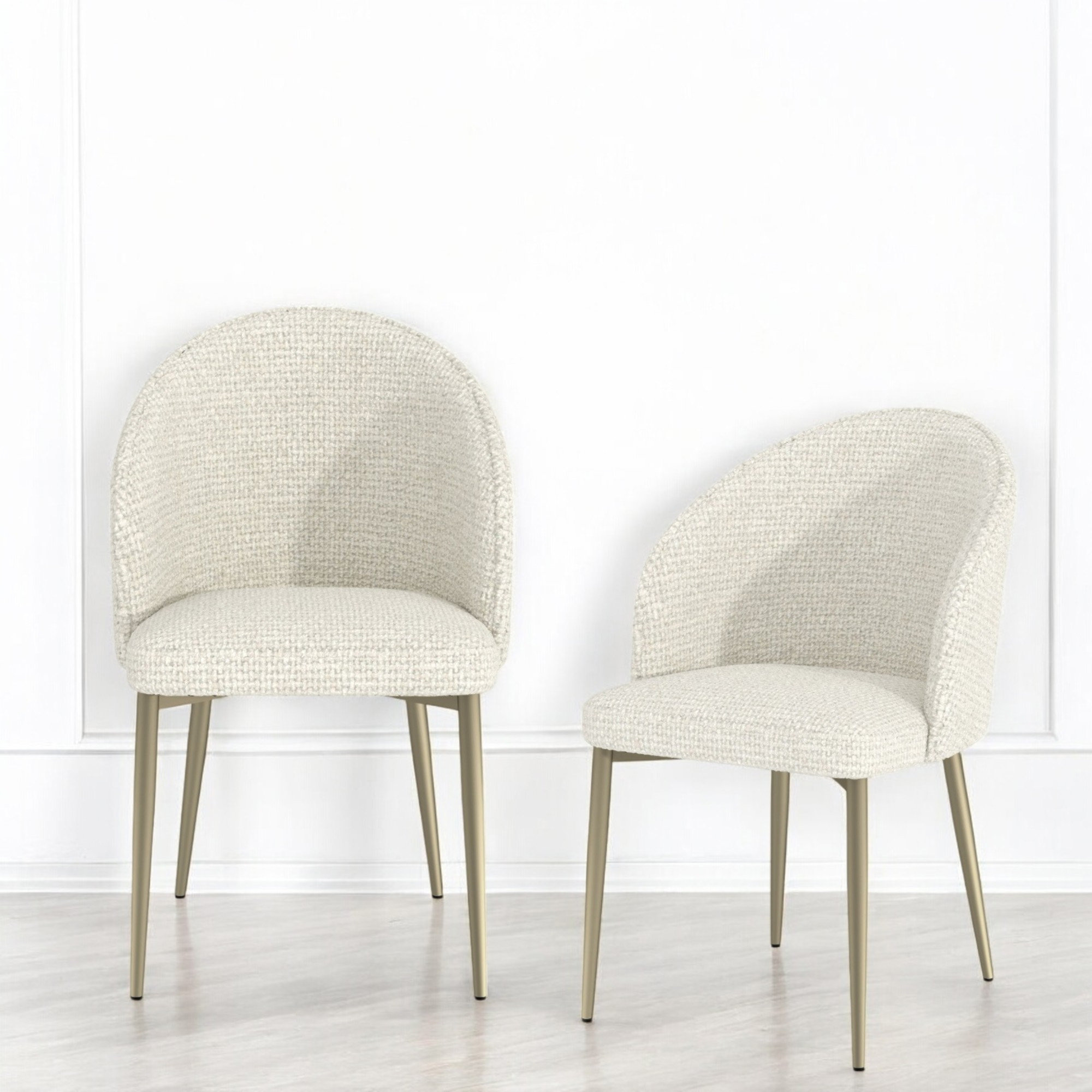 George Oliver Cora Fabric Side Chair (Set Of 2) | Wayfair