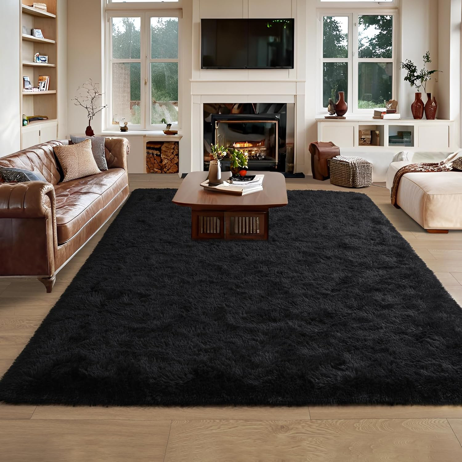Mercer41 Foxmas Large Area Rugs For Living Room Bedroom 6X9 Feet ...