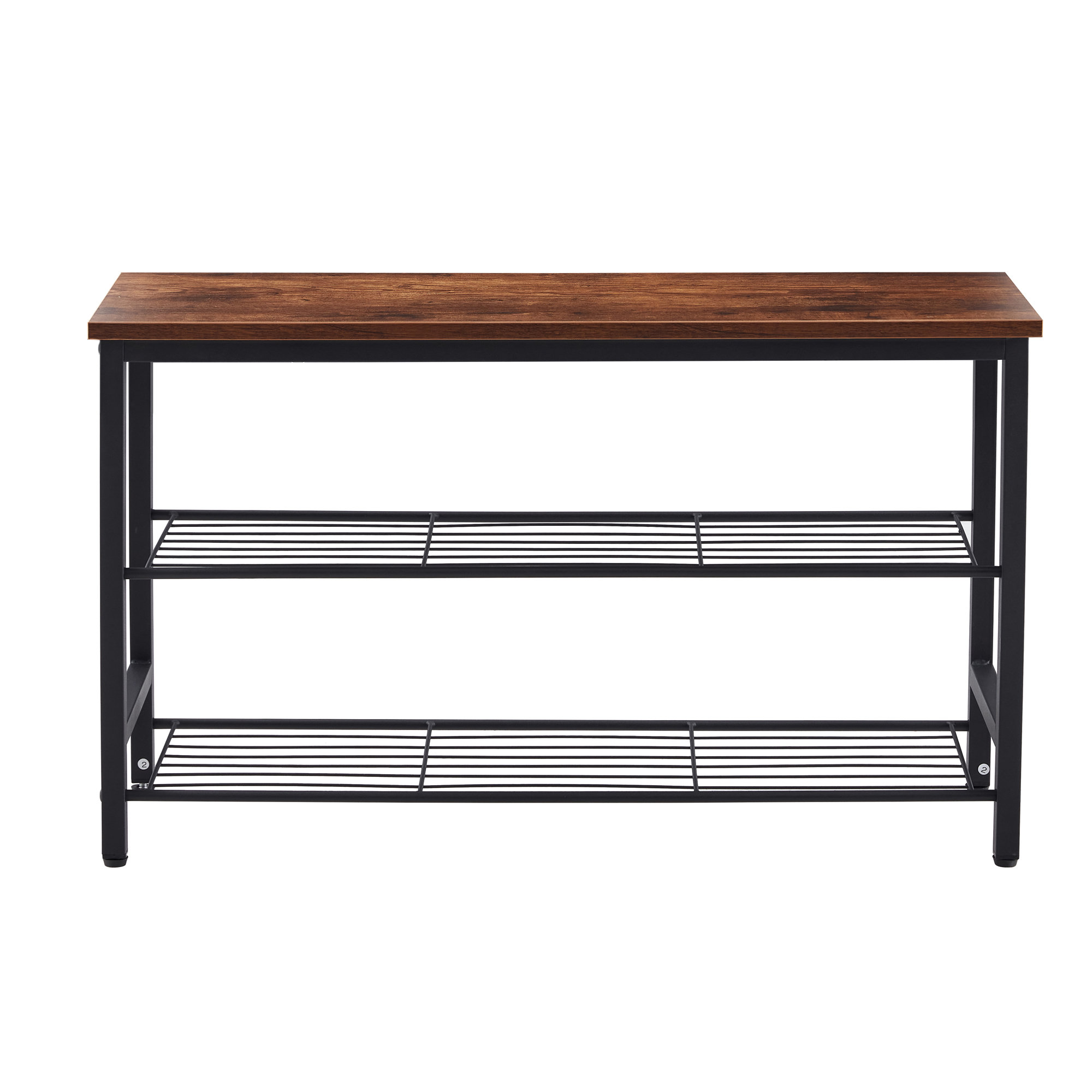17 Stories Neshama Shelves Storage Bench - Wayfair Canada