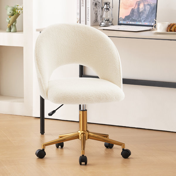 Mercer41 Adjustable Height Upholstered Task Chair & Reviews | Wayfair