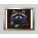 Bright Star The Cheeky Racoon - Single Picture Frame Art Prints ...