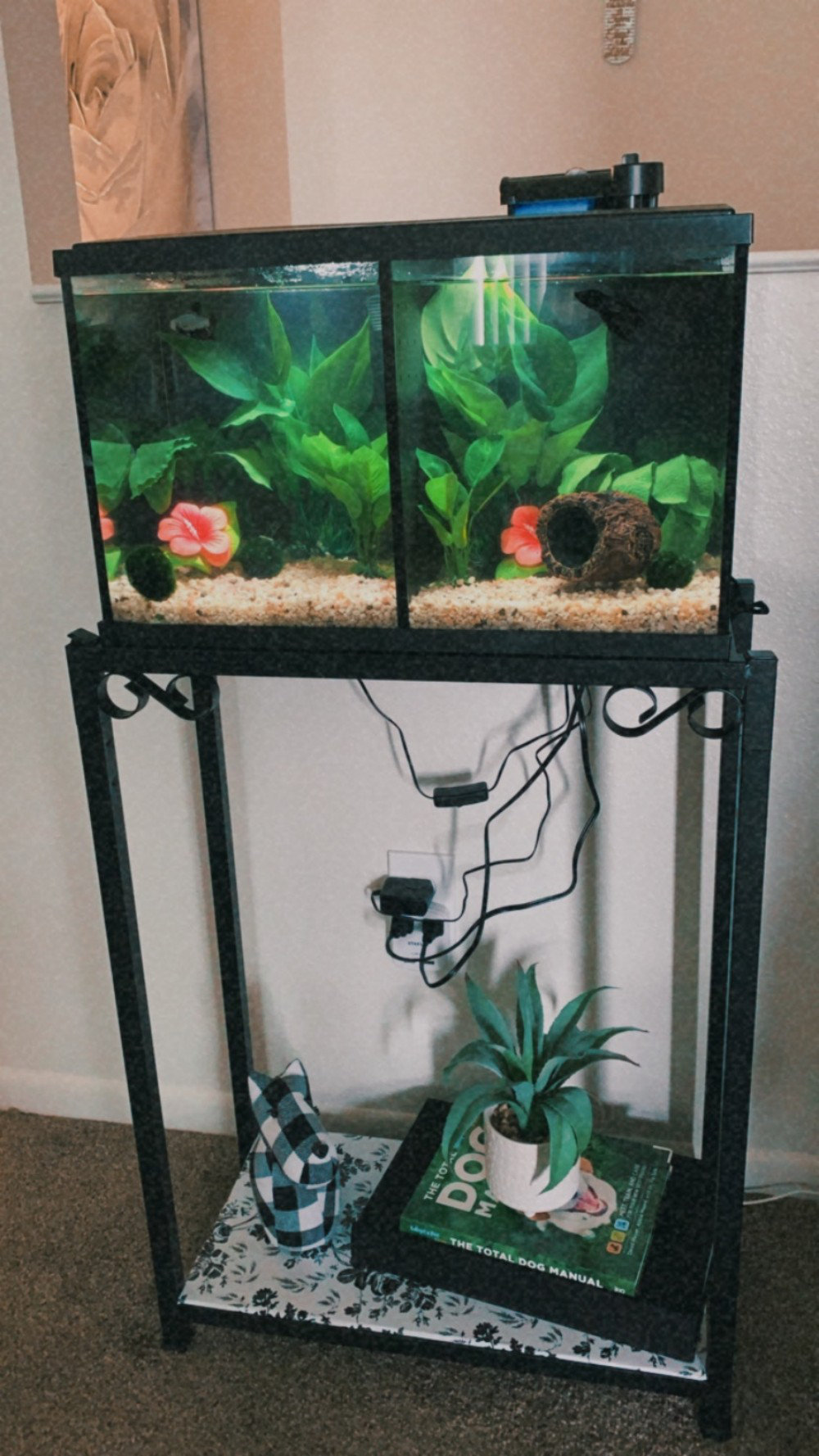 Tucker Murphy Pet™ 10 Gallon Double Aquarium Stand (2 Stands In 1 ...