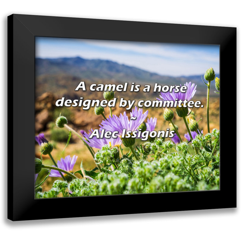 Trinx Alec Issigonis Quote: A camel is a horse designed by committee ...