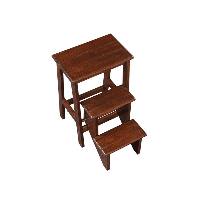 Laurel Foundry Modern Farmhouse Danyell 3 - Step Wood Folding Small ...