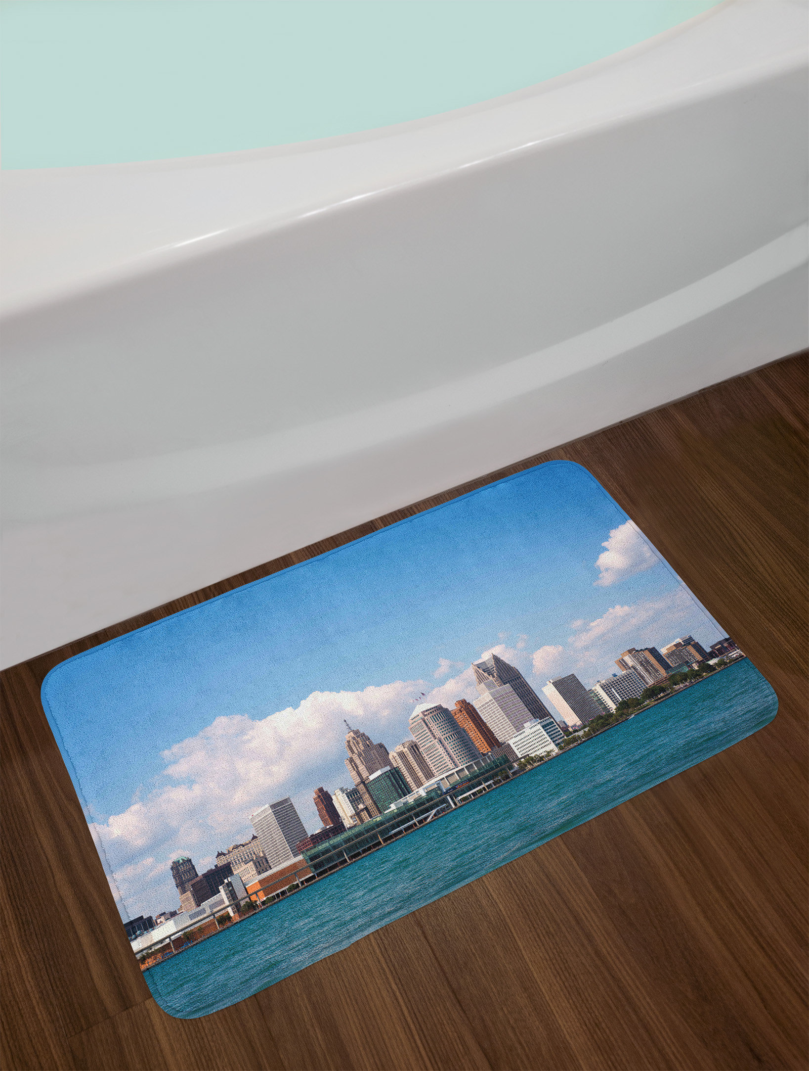 East Urban Home Zathan Bath Mat | Wayfair