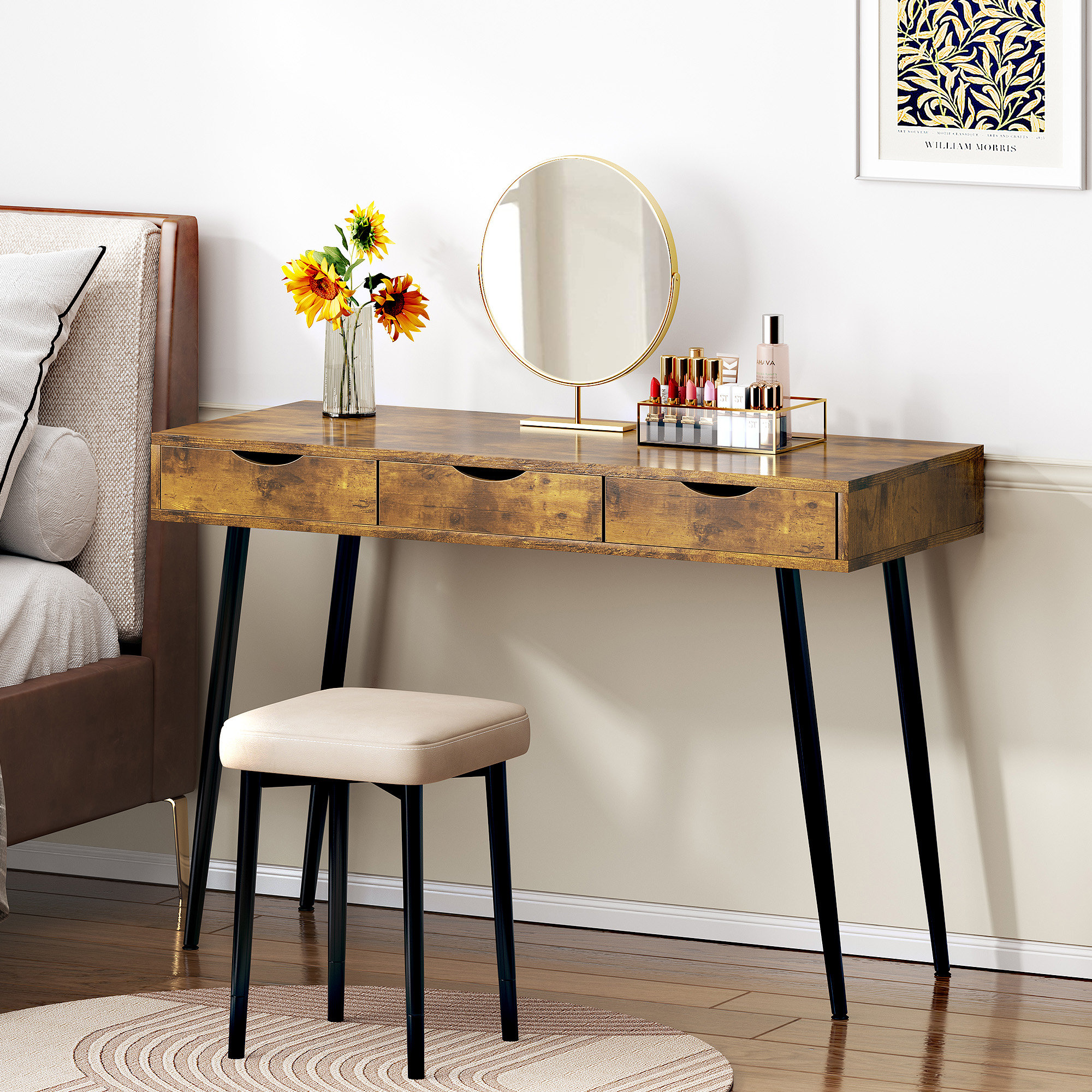 George Oliver Clyte Desk & Reviews | Wayfair