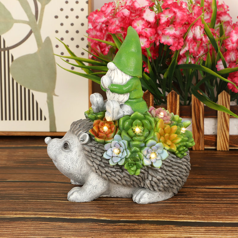 Arlmont & Co. Sefedin Hedgehogs Fairy Garden & Reviews | Wayfair