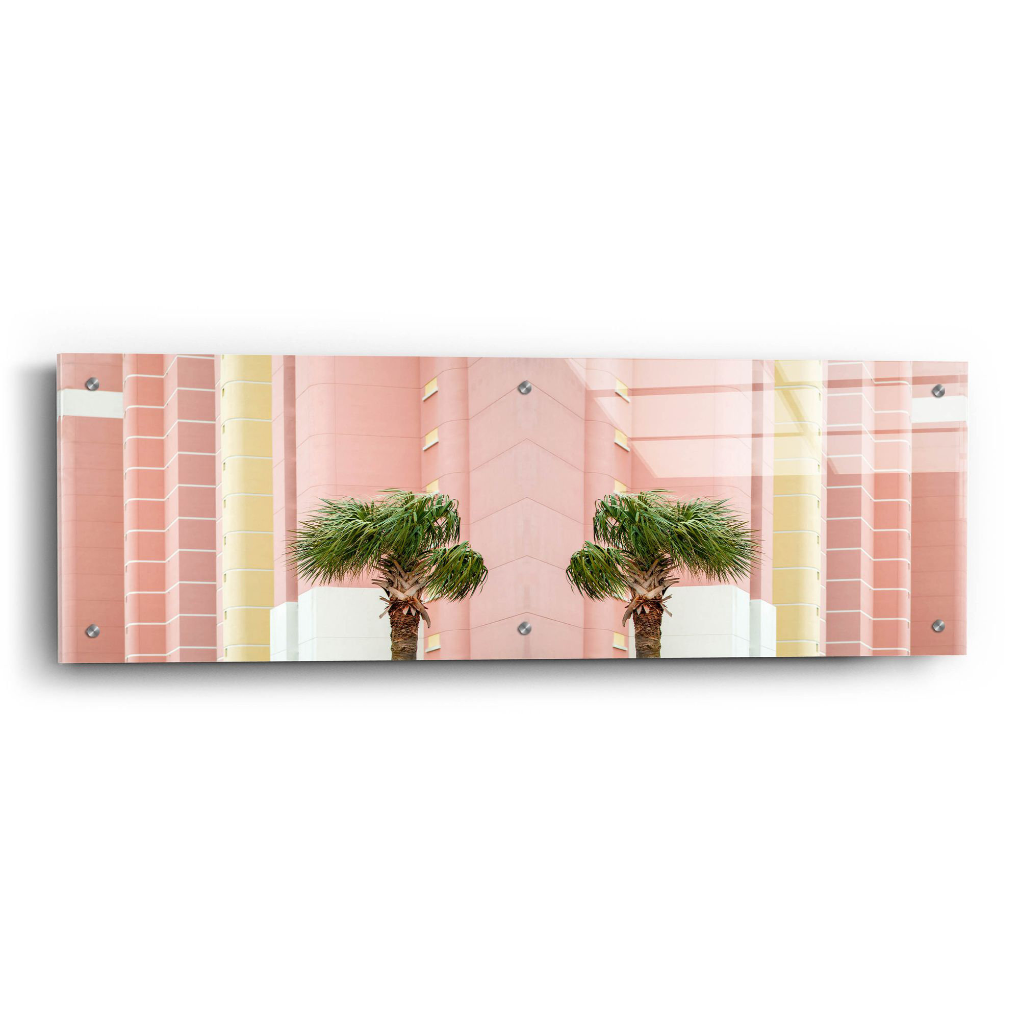 Bay Isle Home™ Two Palms On Plastic / Acrylic by Brooke T. Ryan Print ...