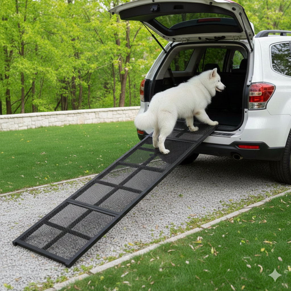 Tucker Murphy Pet™ Long and Wide Folding Portable Pet Ramp for Vehicle ...