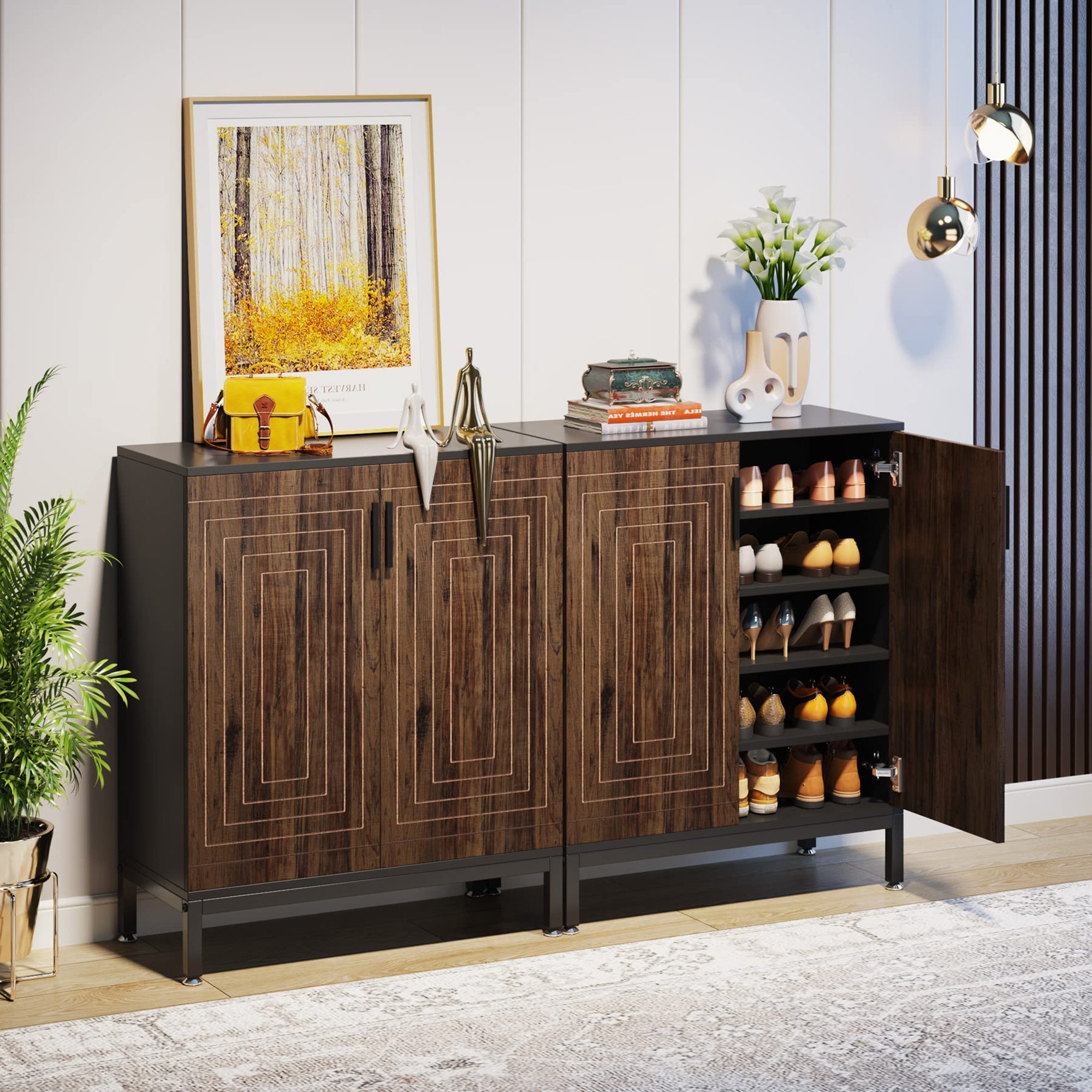 17 Stories 20 Pair Shoe Storage - Wayfair Canada