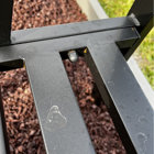 Red Barrel Studio® Jaciyah Metal Outdoor Bench & Reviews | Wayfair