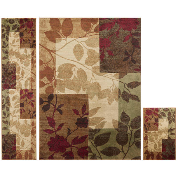 Winston Porter Rubith Floral Rug & Reviews | Wayfair