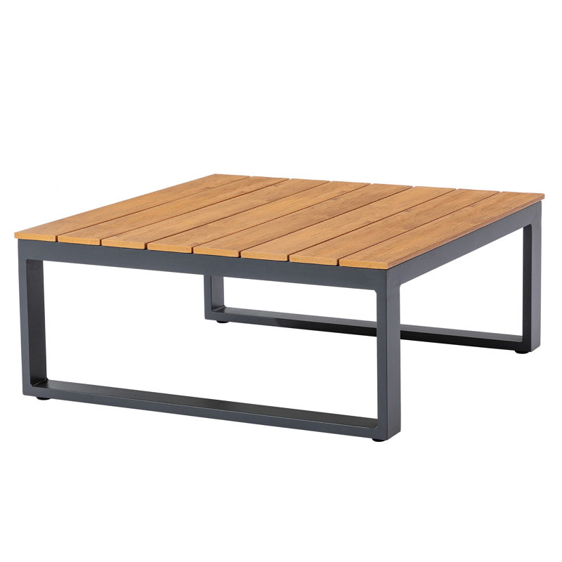 Orren Ellis Adeliah Metal 5 - Person Seating Group with Olefin Cushions ...