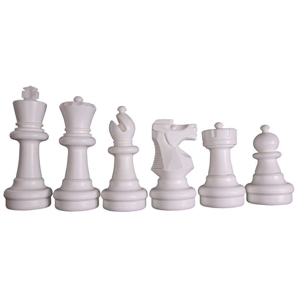 MegaChess 25" Giant Plastic Chess Pieces & Reviews | Perigold