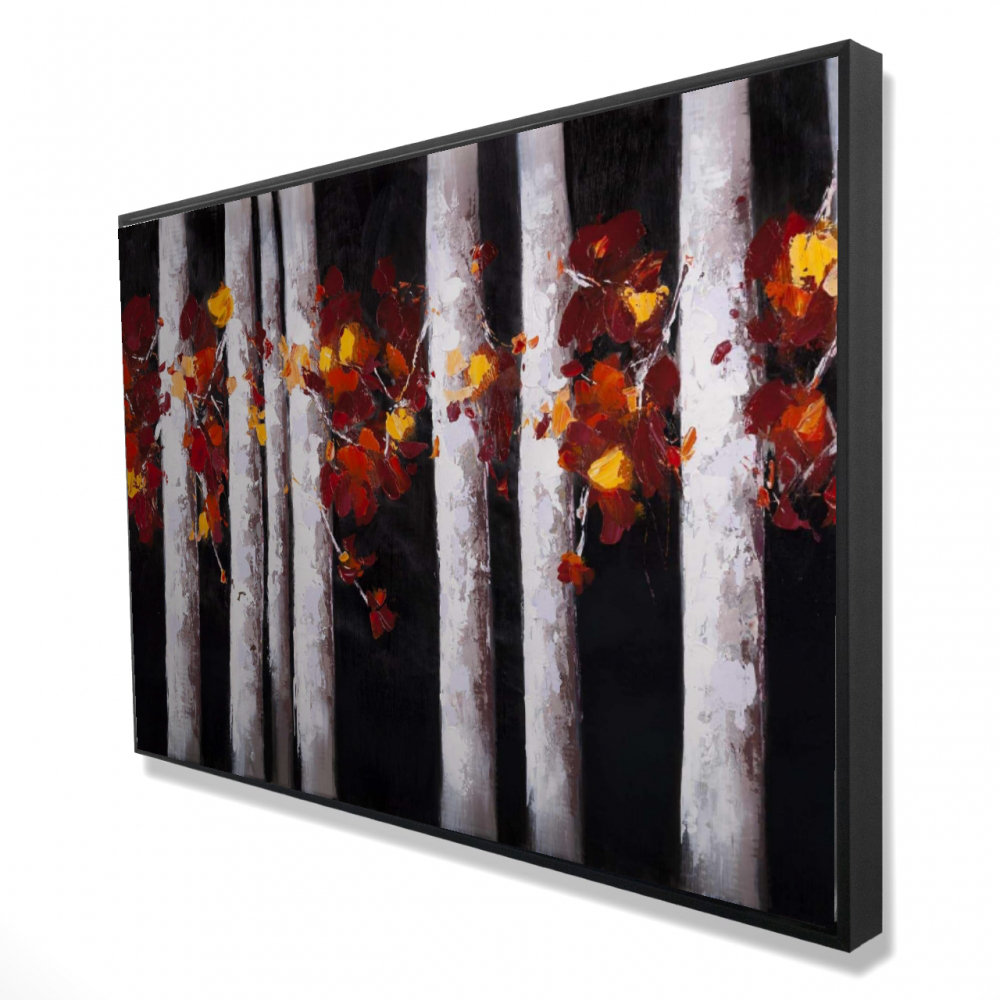 Begin Edition International Inc. " White Trees With Orange Leaves " on ...