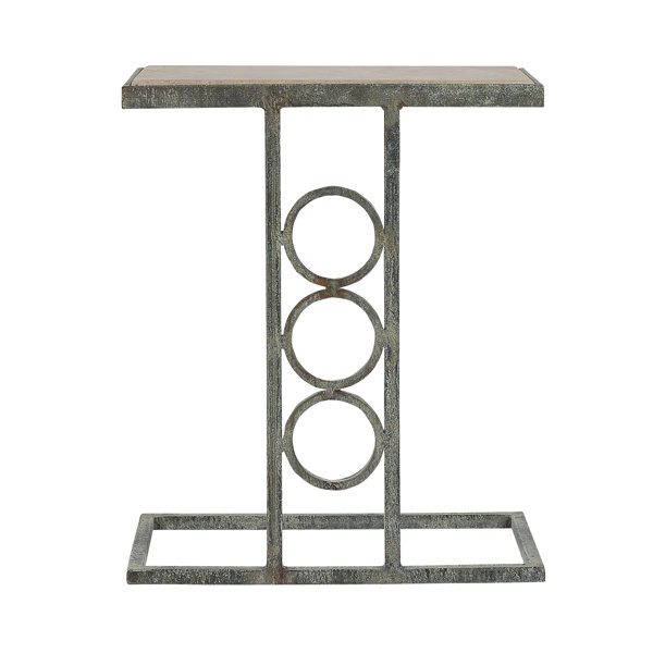 ellahome Ringlet Stone Top End Table & Reviews | Wayfair