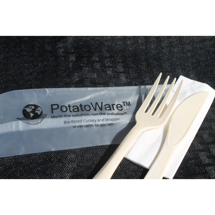 Earth-To-Go PotatoWare™ Cutlery 3-Kit | Wayfair