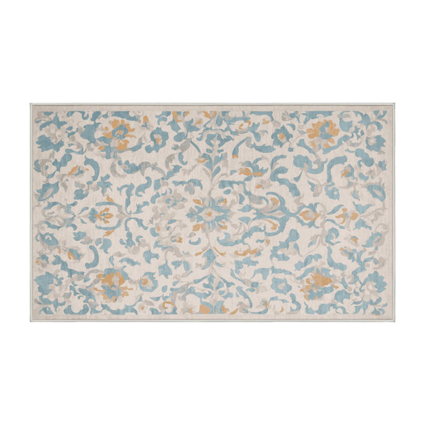 Canora Grey Machine Washable Beige Area Rug | Wayfair