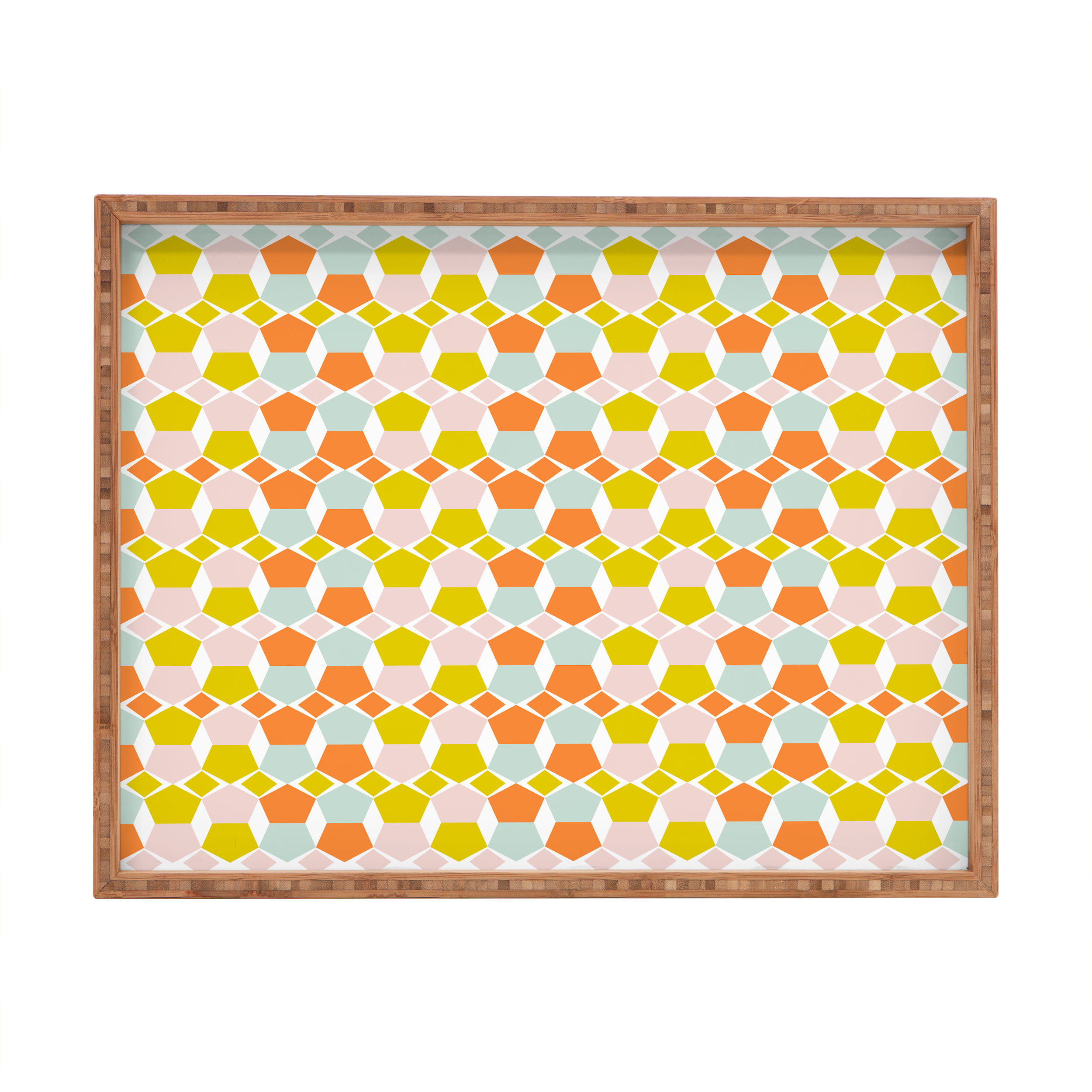 Deny Designs Hello Twiggs Bring Summer Back Ottoman/Coffee Table Tray ...
