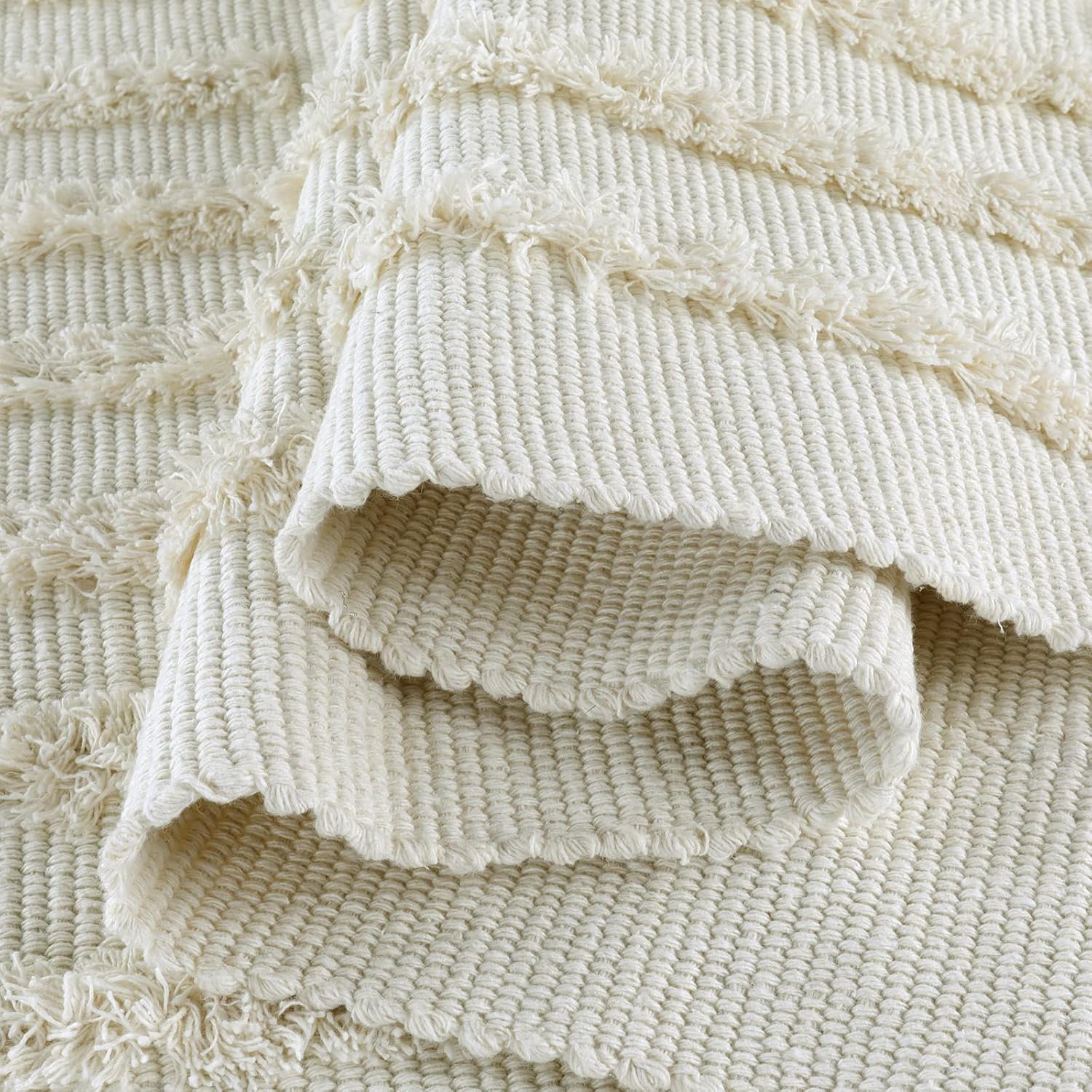 Brayden Studio® Area Rug 5' X 7',Tufted Rainbow Living Room Rug Hand ...