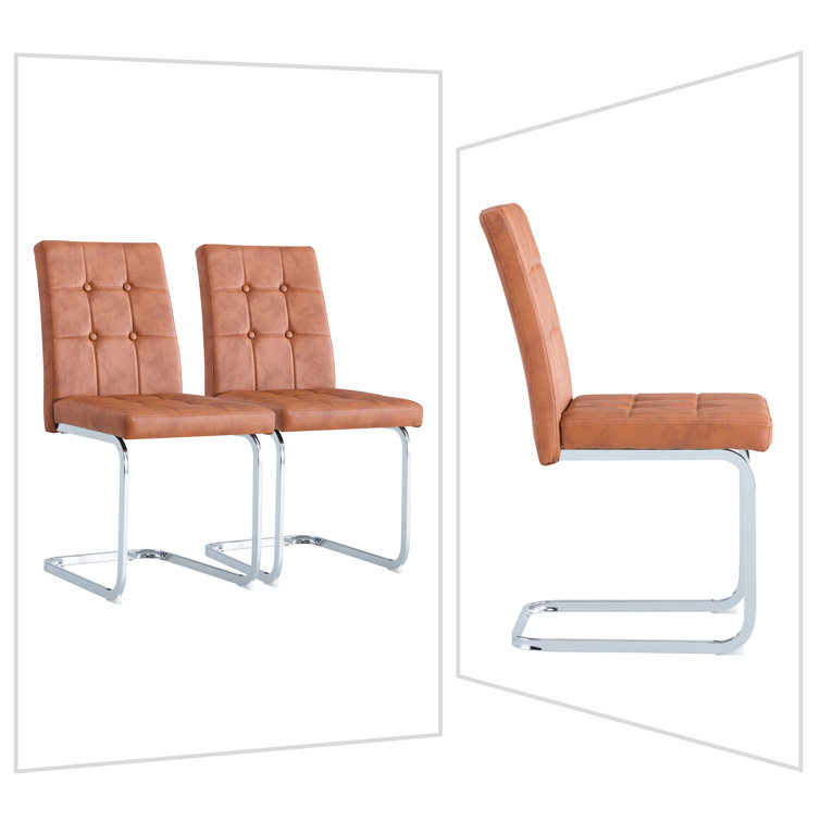 Brayden Studio® Cherece Tufted Solid Back Side Chair - Wayfair Canada