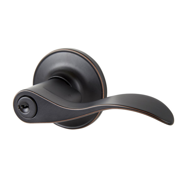 Delaney Hardware Callan Keyed (Entry) Door Lever & Reviews | Wayfair
