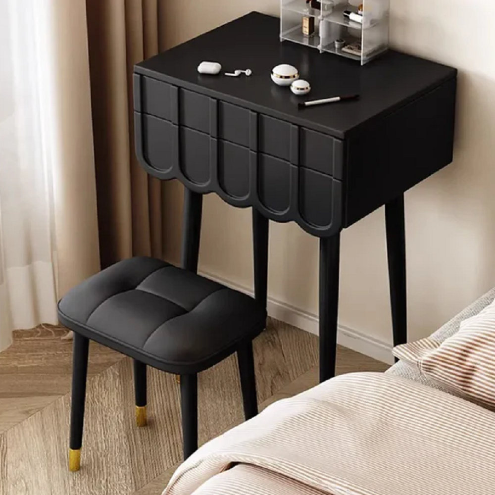 Splendor Furniture Led Light Dressing Table Womens Organizer Simple ...