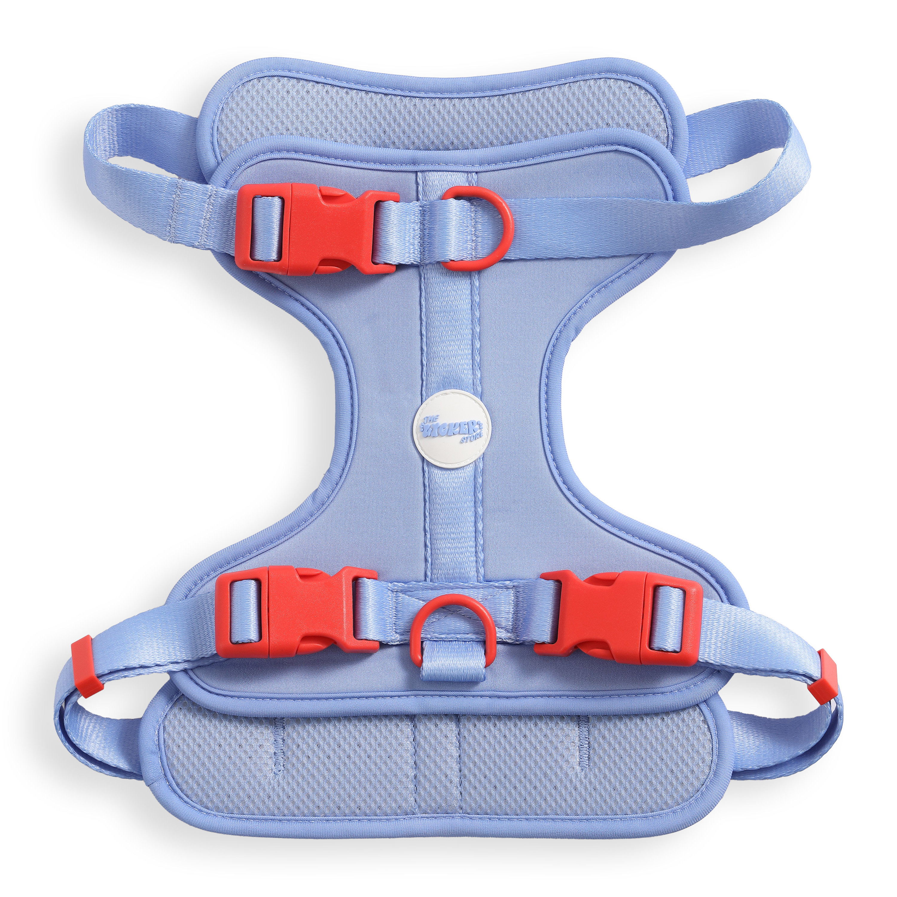 The Licker Store Arlo Adjustable Soft Padded No Pull Pet Harness with 3 ...