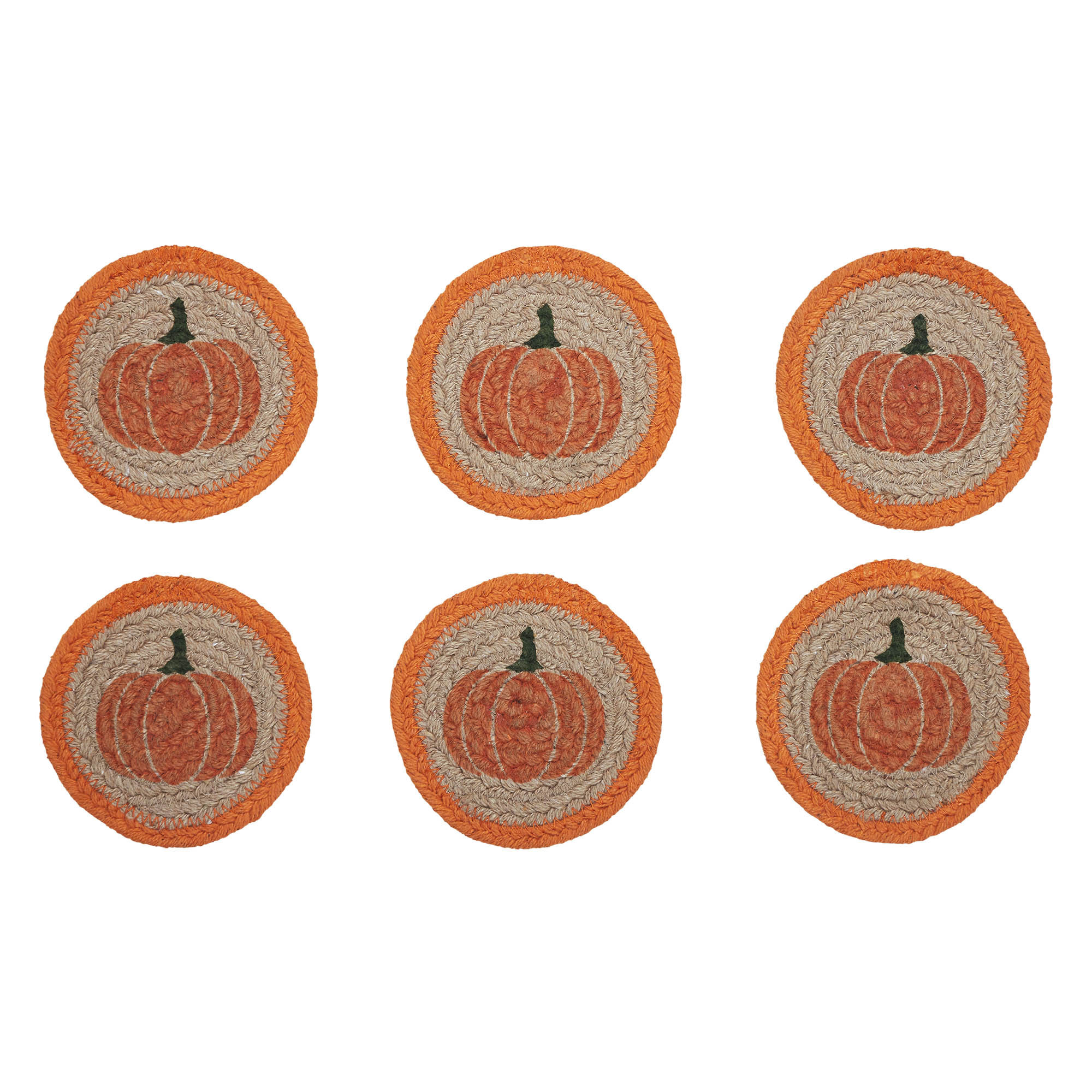 VHC Brands Harvest Blessings Round 6 Piece Coaster Set | Wayfair