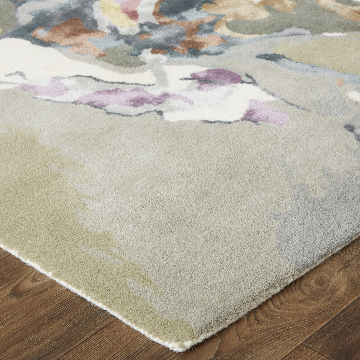 Feizy Rugs Dafney Transitional Floral & Botanical, Purple/Pink/Green ...