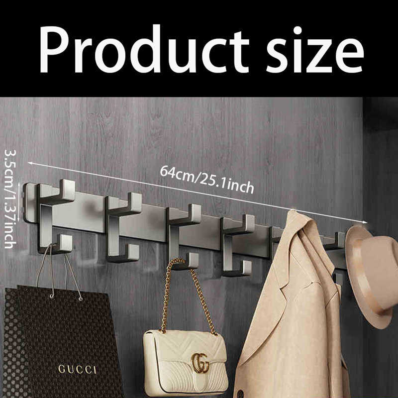 Rebrilliant Wall Hooks,Coat Hooks For Entryway, Living Room, Bathroom ...
