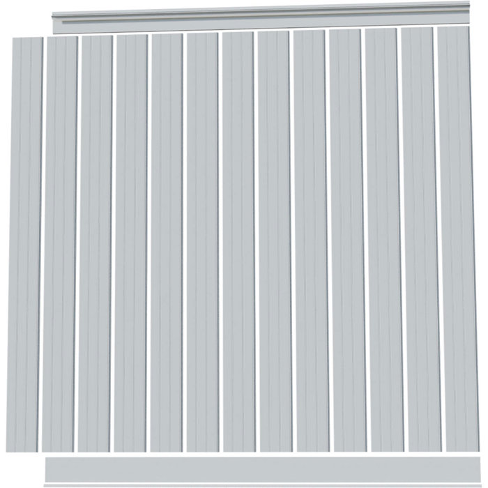 PCI Enterprises Deluxe White PVC Wall Paneling & Reviews | Wayfair