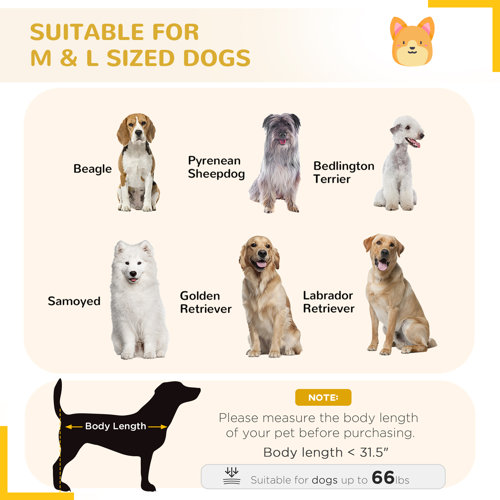 Tucker Murphy™ Pet 45 Heavy Duty Steel Dog Crate Kennel Pet Cage With ...