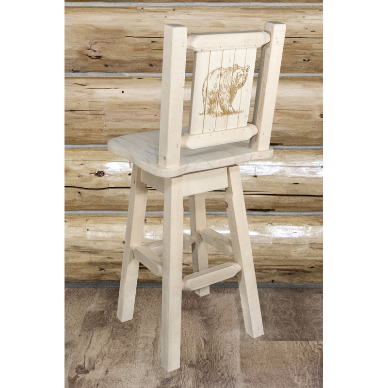 Loon Peak® Homestead Collection 30" Bar Stool | Wayfair