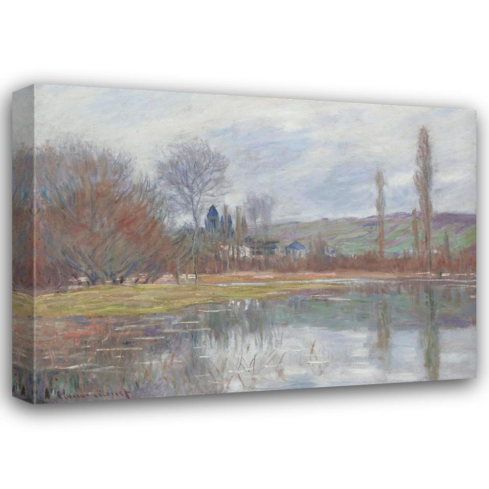 Red Barrel Studio® "Spring in Vétheuil" by Claude Monet - Gallery Wrap ...