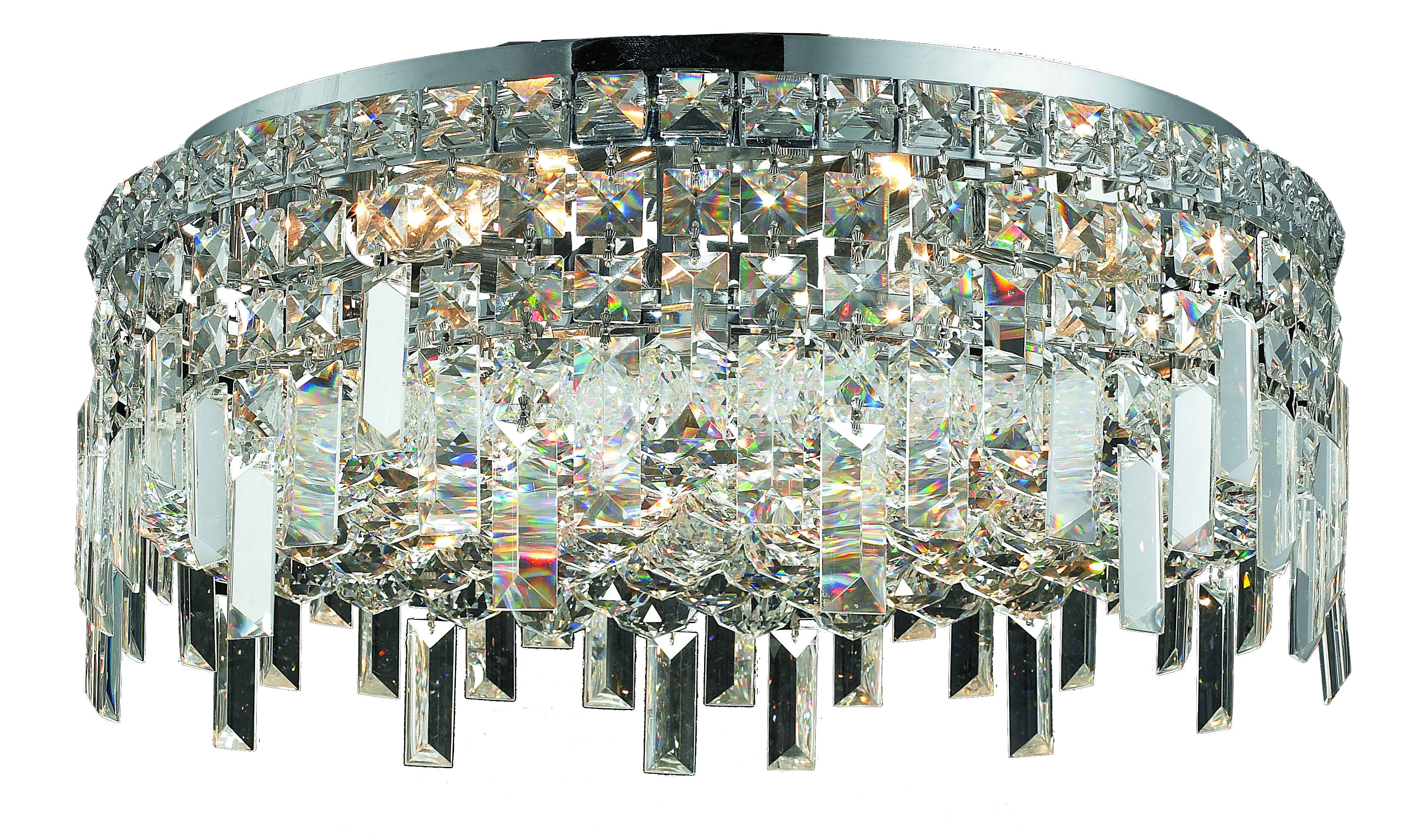 Willa Arlo™ Interiors Baldrik 6 - Light 20" Unique/Statement Drum Flush ...