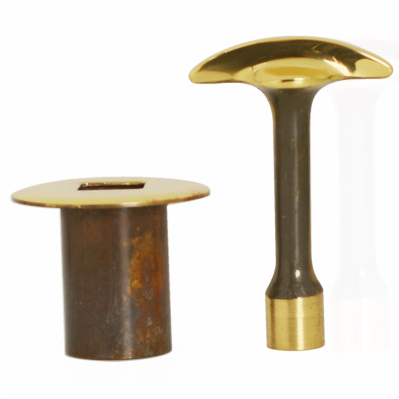 Wrought Studio™ 3/4" NPSM Gas Fire Pit and Fireplace Log Lighter Key ...