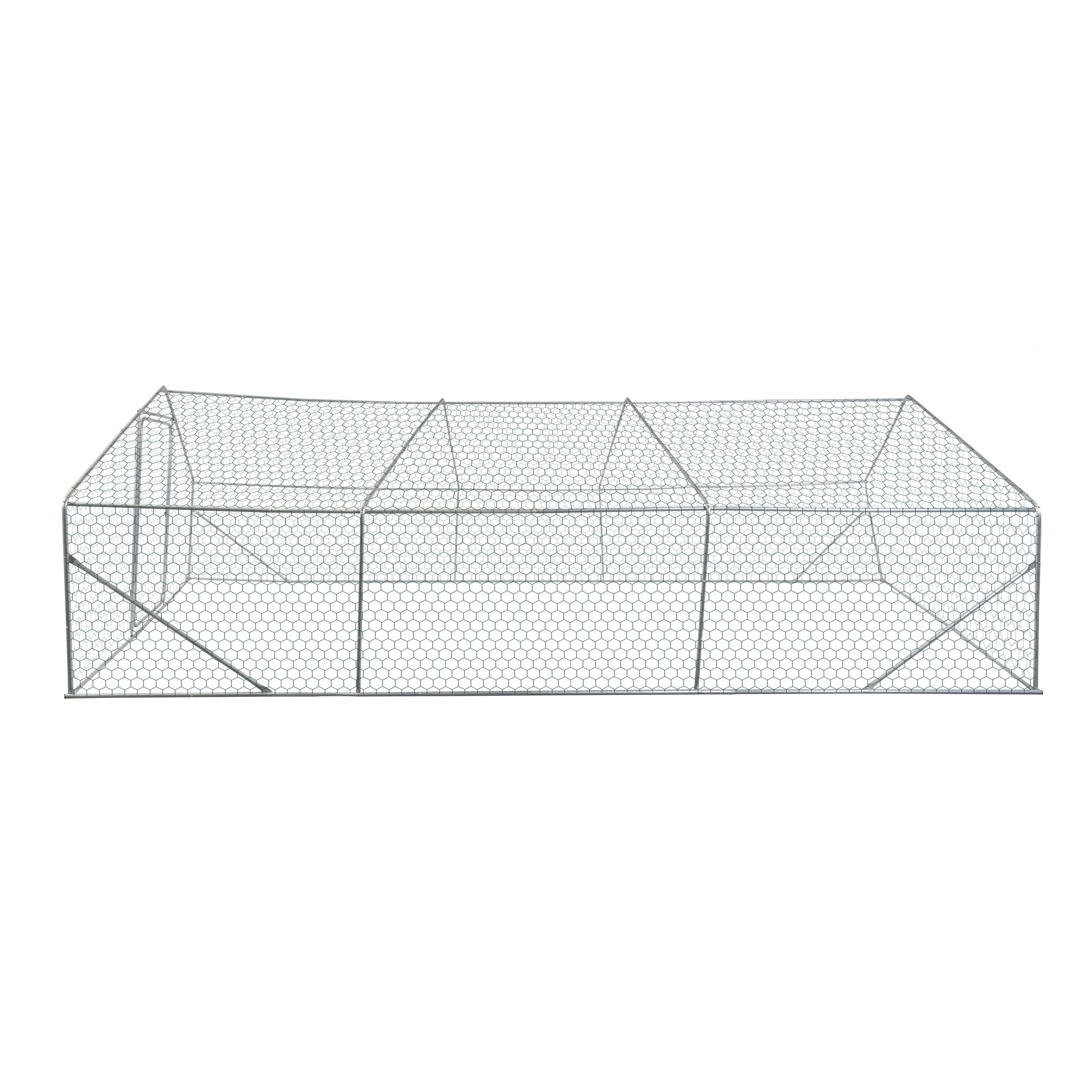 Archie & Oscar™ Metal Chicken Coop, Heavy Duty Outdoor Walk-in Poultry ...