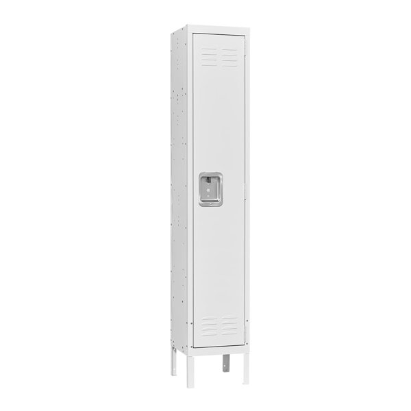 Steelcube Metal 1 - Tier 12'' Gym Locker with Padlock & Reviews | Wayfair