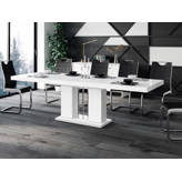 Wrought Studio Chenika Extendable Dining Table | Wayfair